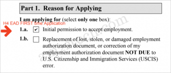 Apply H4 EAD while H1B or H4 Extension is Pending - USA